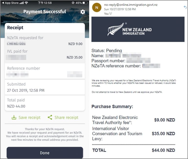 新西蘭ETA (NZeTA) 申請及使用經驗 | OHChance旅遊誌